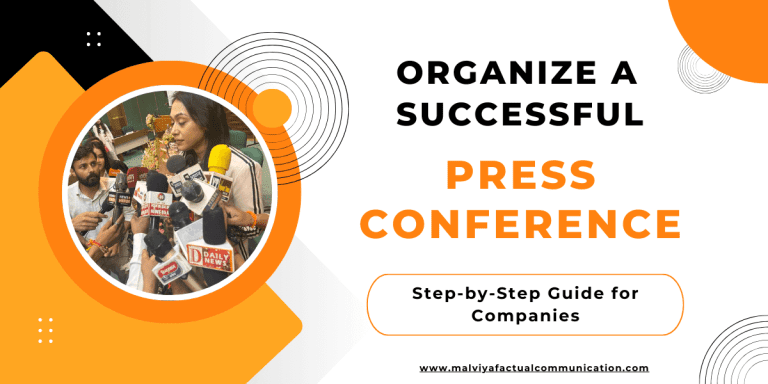 How to Organize a Press Conference: A Step-by-Step Guide